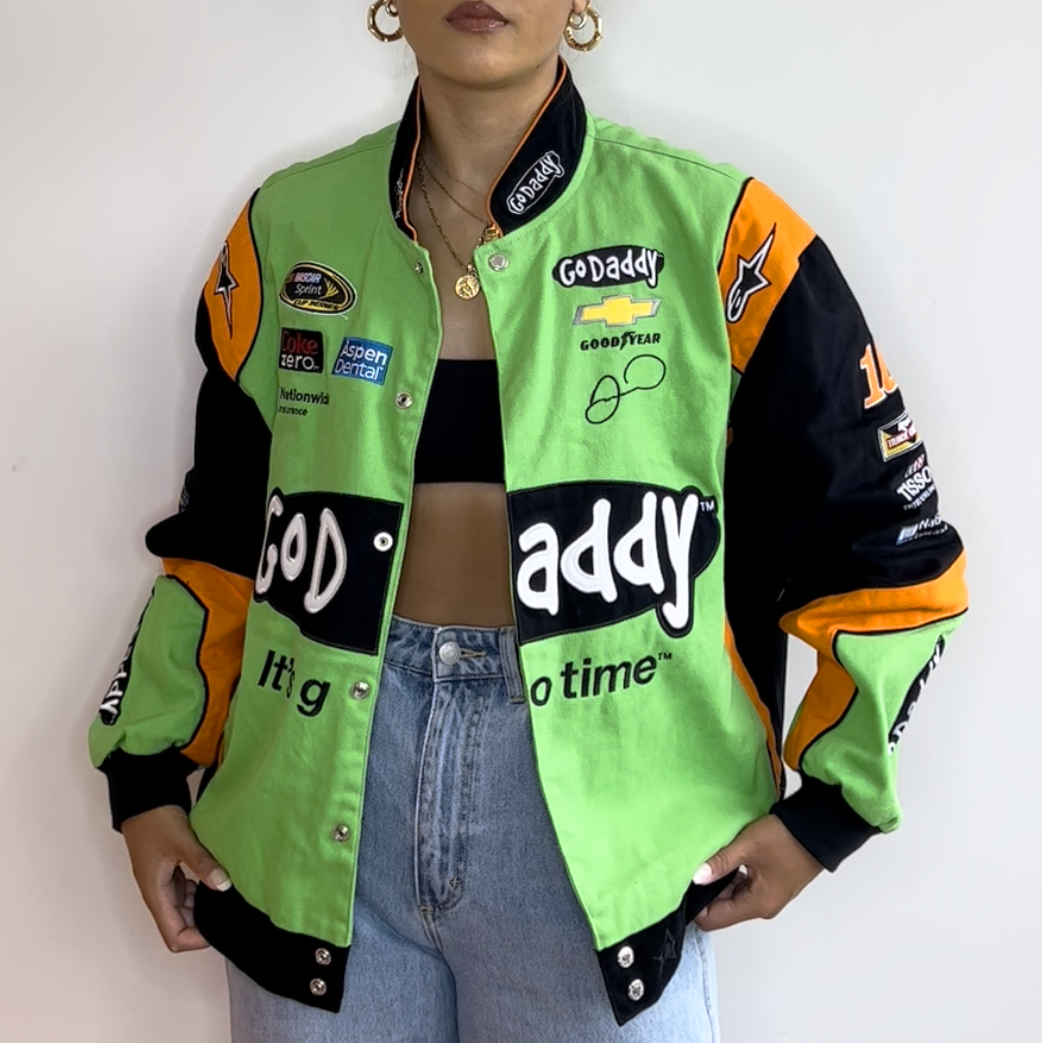 Go Daddy Nascar Jacket | JH Design – SUGOI & Co.